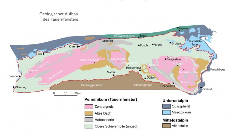 Geology - The formation of the Alps - Nationalpark Hohe Tauern